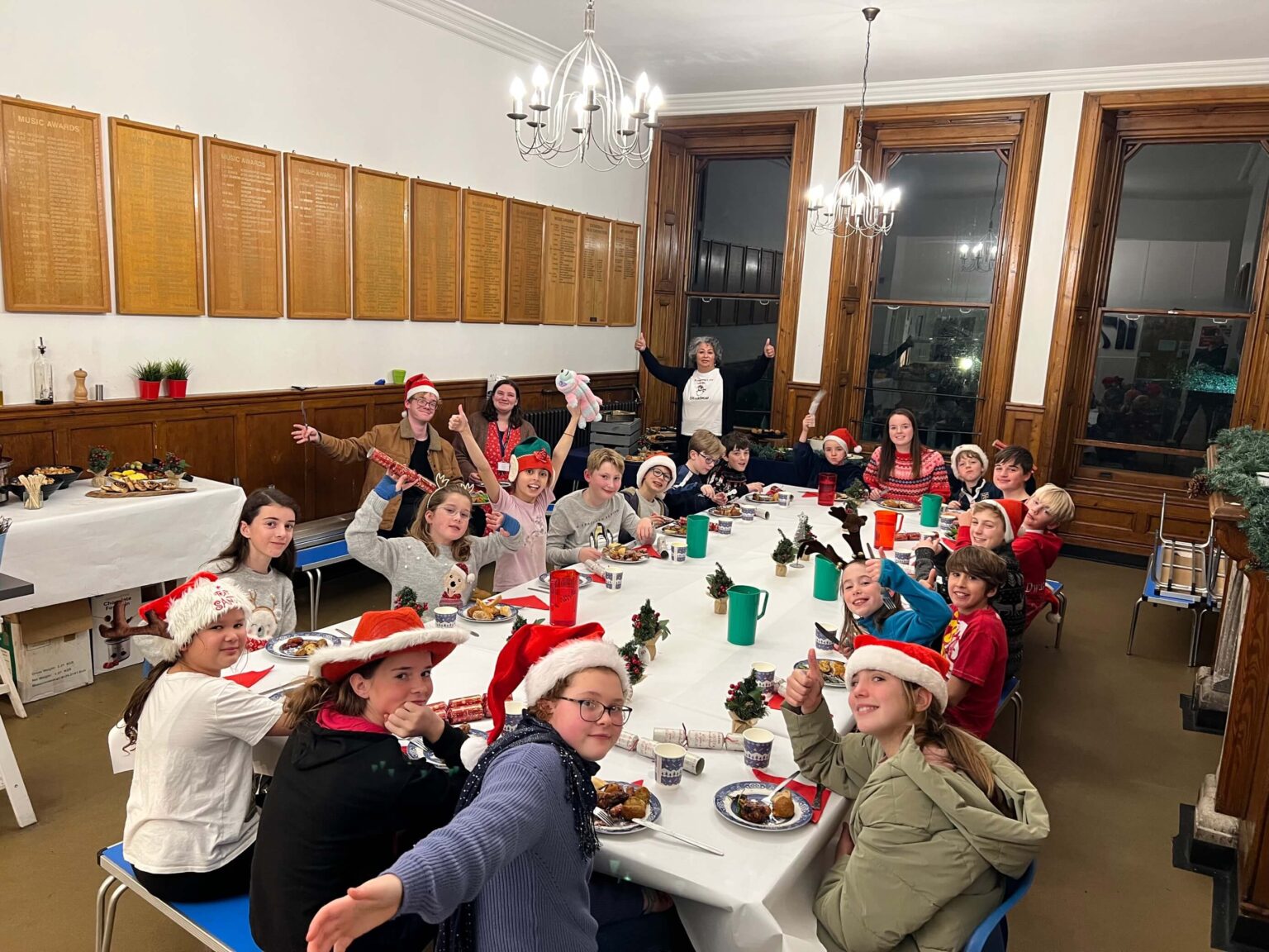 A traditional Boarders’ Christmas Supper! - Exeter Cathedral School